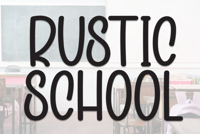 Rustic School Script Font - Download Free Font