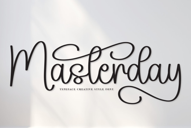 Masterday Handwritten Font - Download Free Font