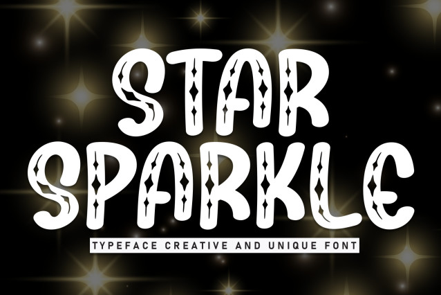 Star Sparkle Script Font - Download Free Font