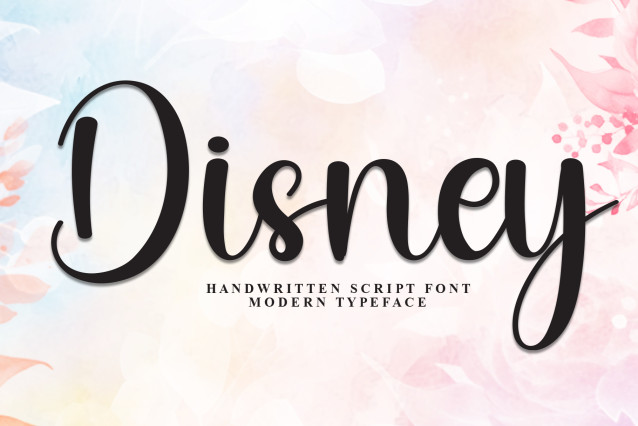 Disney Handwritten Font - Befonts