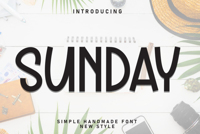 Sunday Script Handwritten Font - Download Free Font