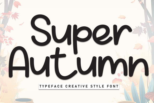 Super Autumn Script Font - Befonts