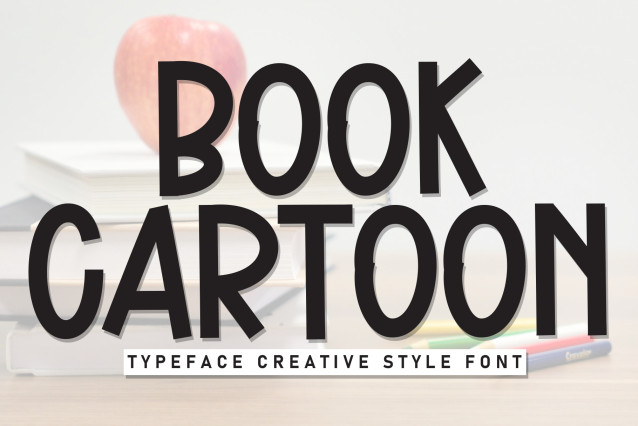 Book Cartoon Script Font - Download Free Font