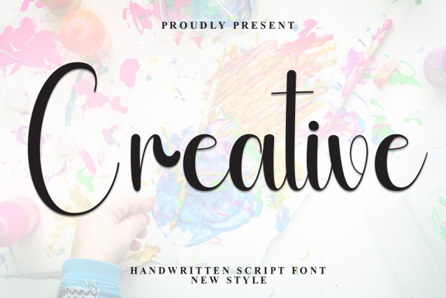 Creative Handwritten Font - Befonts
