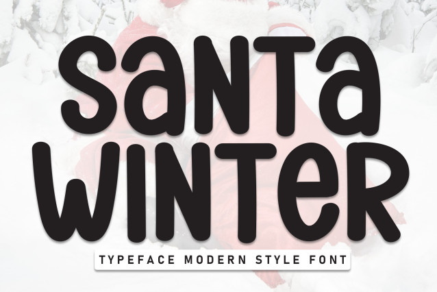 Santa Winter Script Handwritten Font - Download Free Font