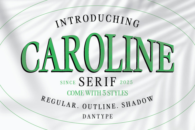 Caroline Serif Font - Download Free Font