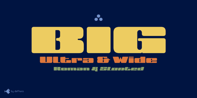 BIG Display Font - Befonts