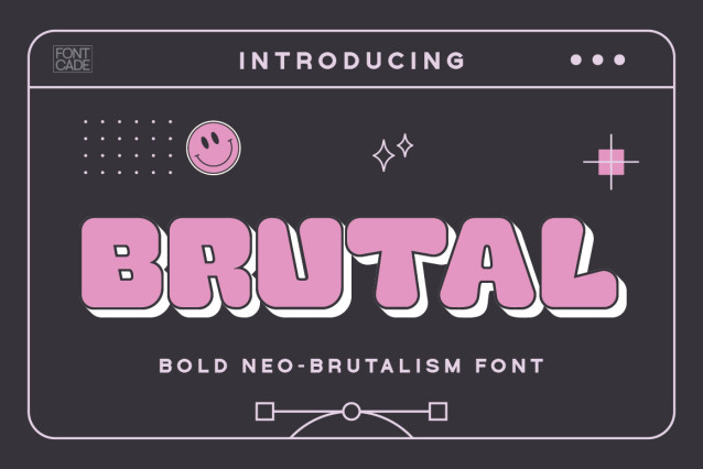 Brutal Display Font - Download Free Font