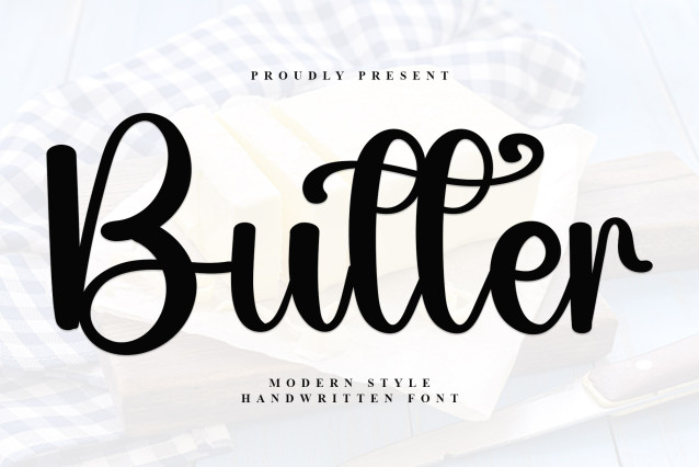 Butter Script Font - Download Free Font
