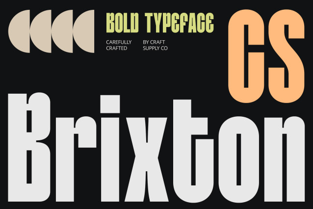 CS Brixton Font - Download Free Font