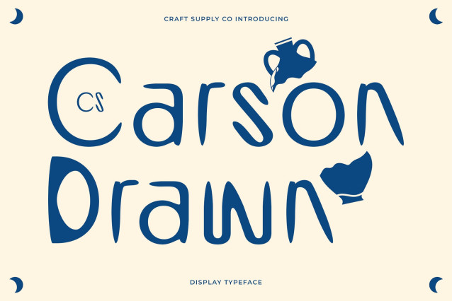CS Carson Drawn Font - Download Free Font
