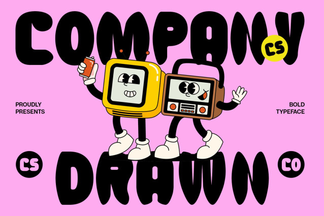 CS Company Drawn Font - Download Free Font