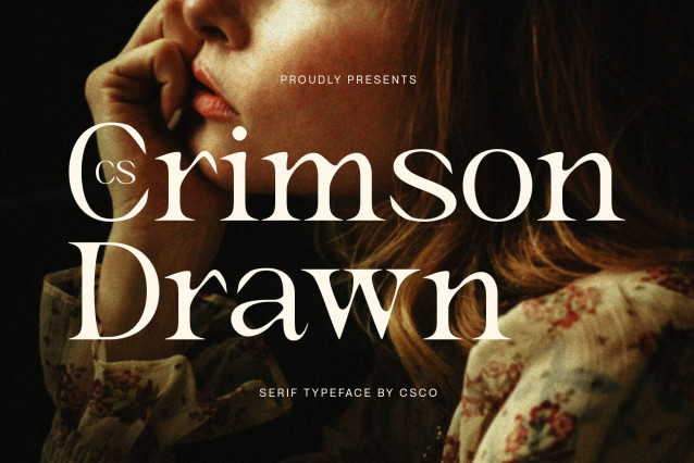CS Crimson Drawn Font - Befonts