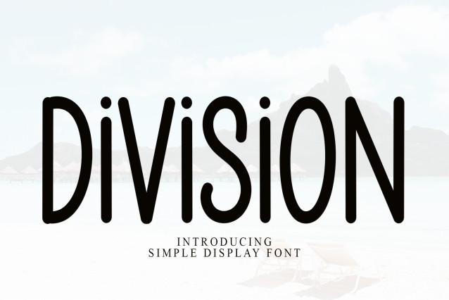 Division Sans Serif Font - Download Free Font