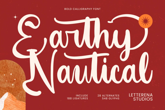 Earthy Nautical Font - Befonts