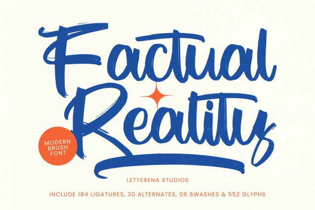 Factual Reality Font - Download Free Font