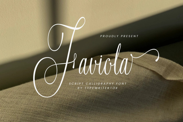 Faviola Font - Download Free Font