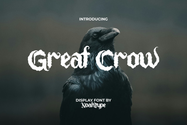 Great Crow Font - Befonts