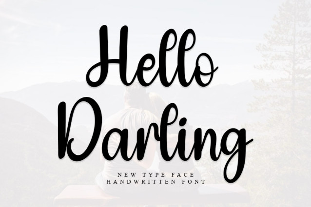 Hello Darling Script Font - Download Free Font