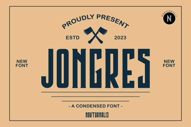 Jongres Font - Befonts