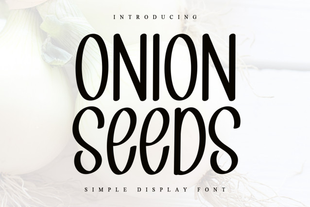 Onion Seeds Script Font - Download Free Font