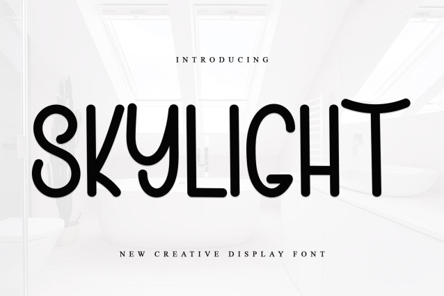 SKYLIGHT Script Font - Befonts