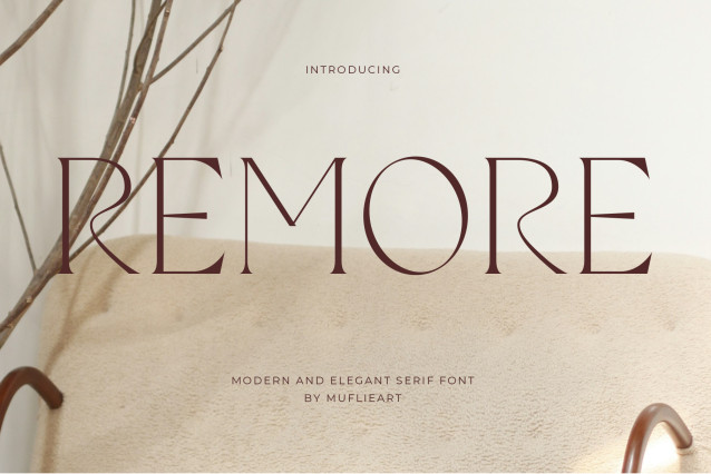 Remore Font - Befonts