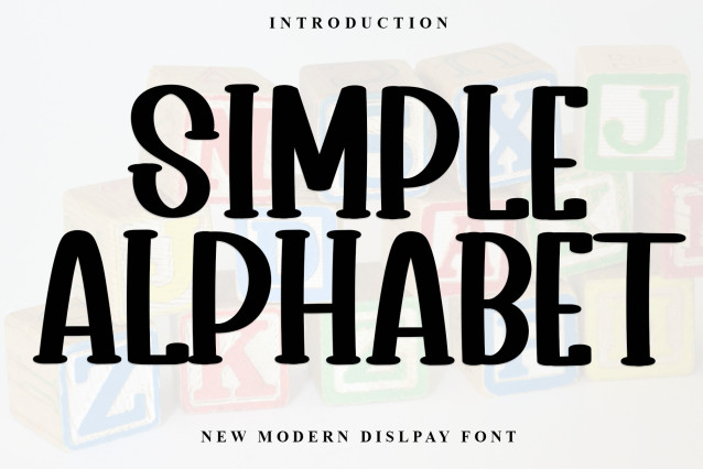 Simple Alphabet Font - Download Free Font