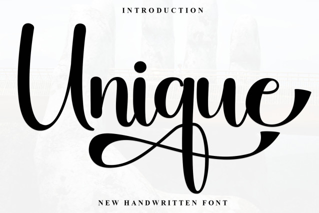 Unique Script Handwritten Font - Download Free Font