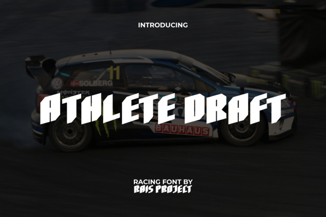 Athlete Draft Font - Download Free Font