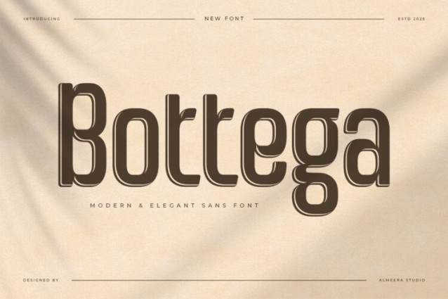Bottega Font - Download Free Font