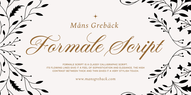 Formale Calligraphy Font - Download Free Font