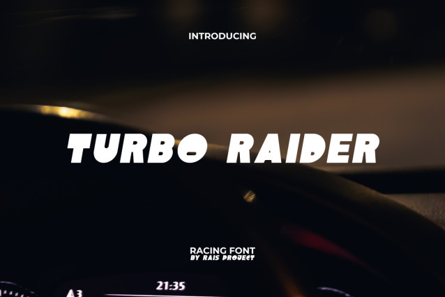 Turbo Raider Font - Download Free Font