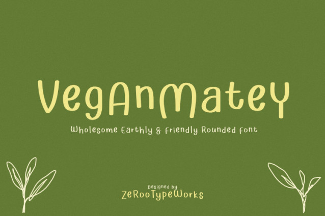 Veganmatey Font - Download Free Font