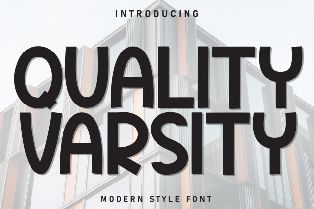 Quality Varsity Script Font - Download Free Font