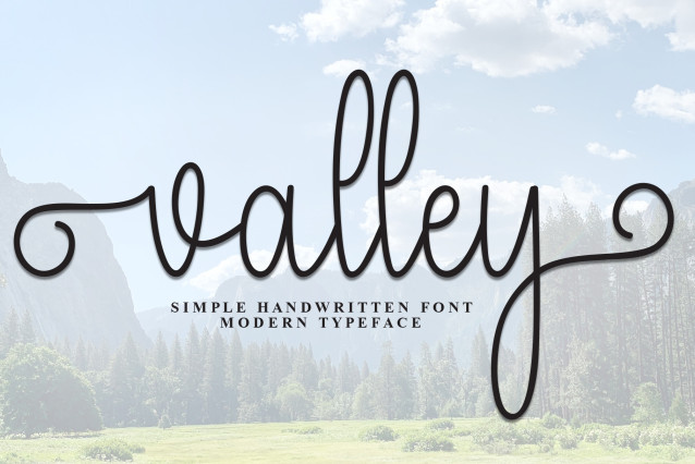Valley Handwritten Font - Download Free Font
