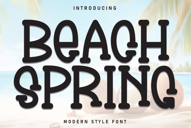 Beach Spring Handwritten Font - Download Free Font