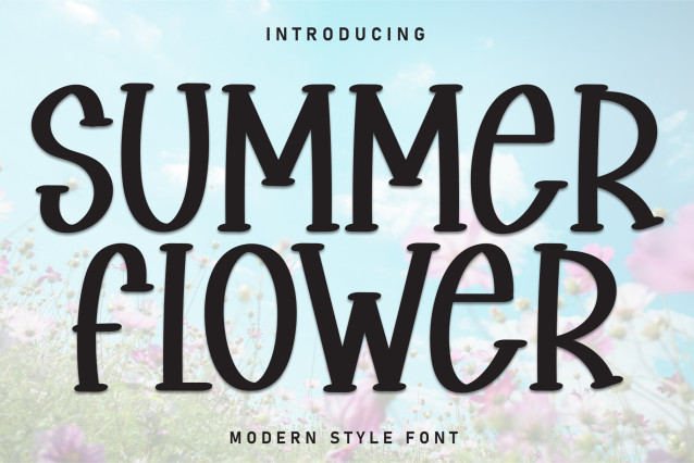 Summer Flower Handwritten Font - Befonts