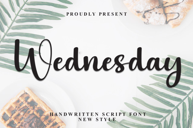 Wednesday Handwritten Font - Download Free Font