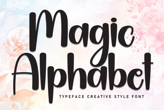 Magic Alphabet Script Font - Download Free Font