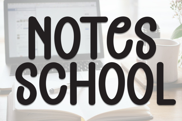 Notes School Script Font - Download Free Font