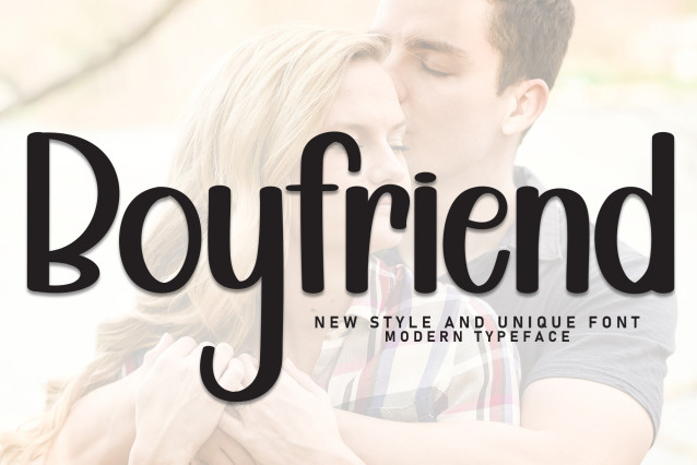 Boyfriend Handwritten Font - Befonts