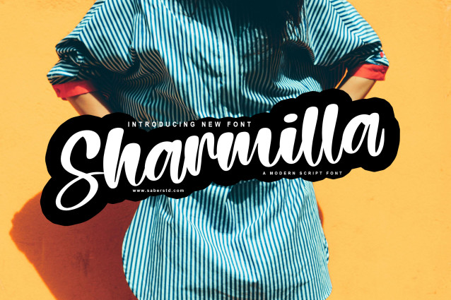 Sharmilla Handwritten Font - Befonts