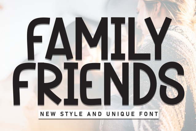Family Friends Script Font - Befonts
