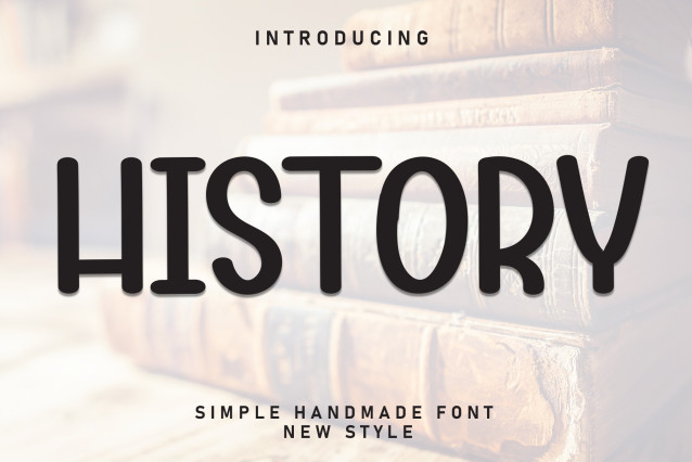 History Unique Font - Befonts