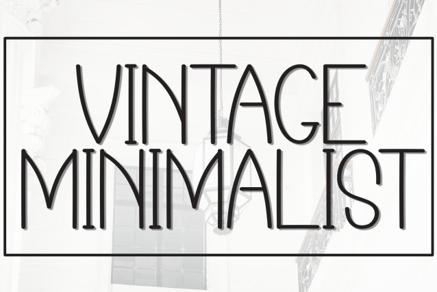 Vintage Minimalist Script Font - Befonts
