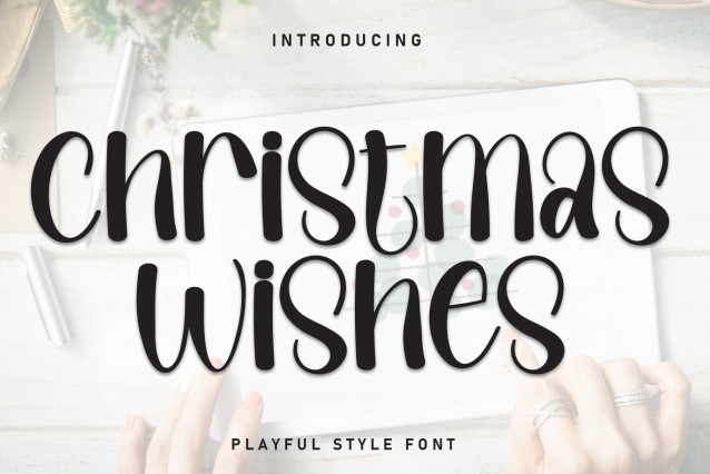 Christmas Wishes Script Font - Download Free Font