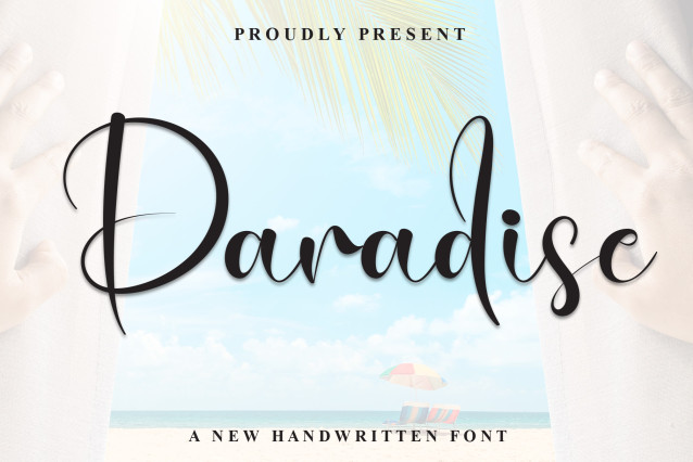 Paradise Handwritten Font - Download Free Font