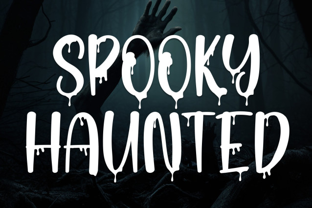 Spooky Haunted Script Font - Download Free Font