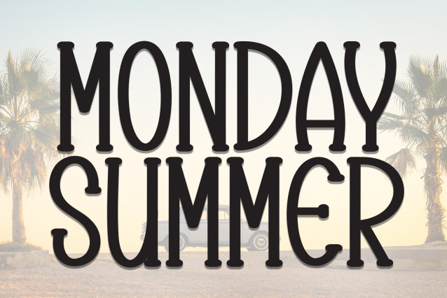 Monday Summer Script Font - Befonts